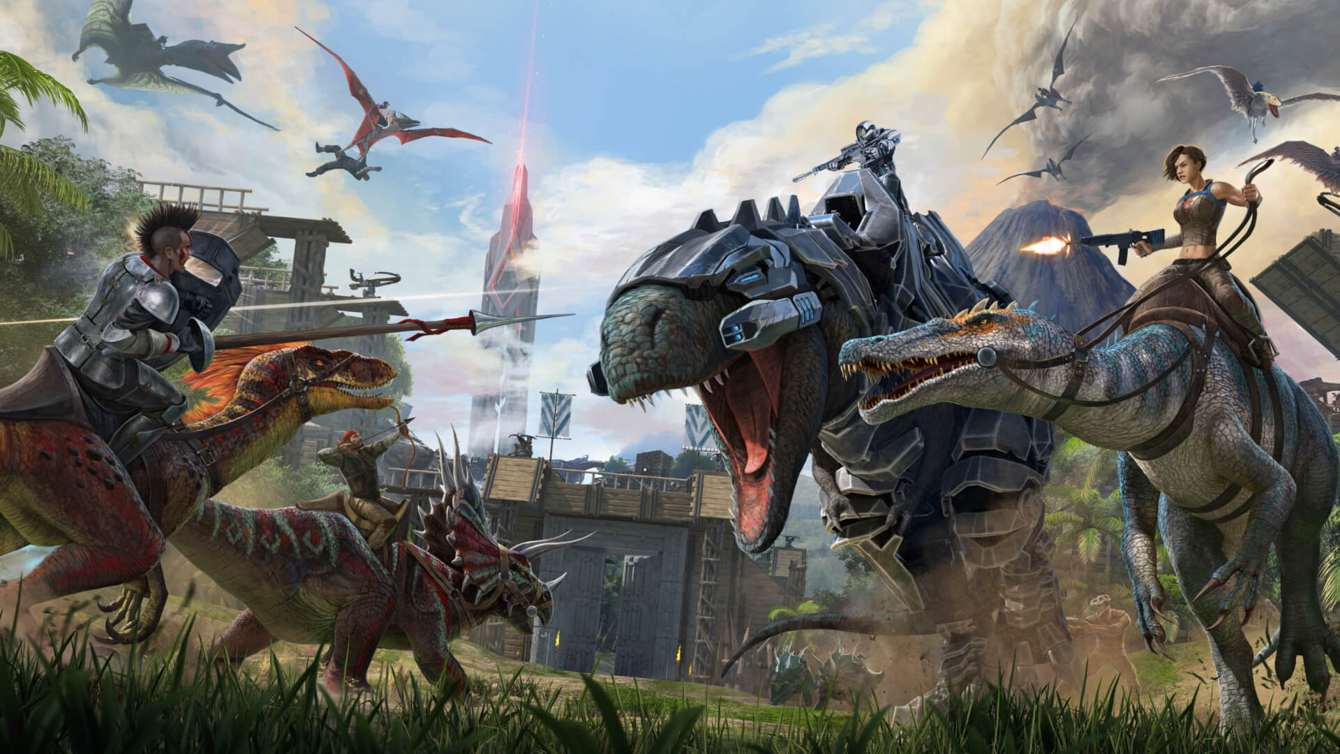 ARK生存进化官方存档游戏服务器托管 - 电脑，任天堂Switch，Xbox和PS4 | NITRADO